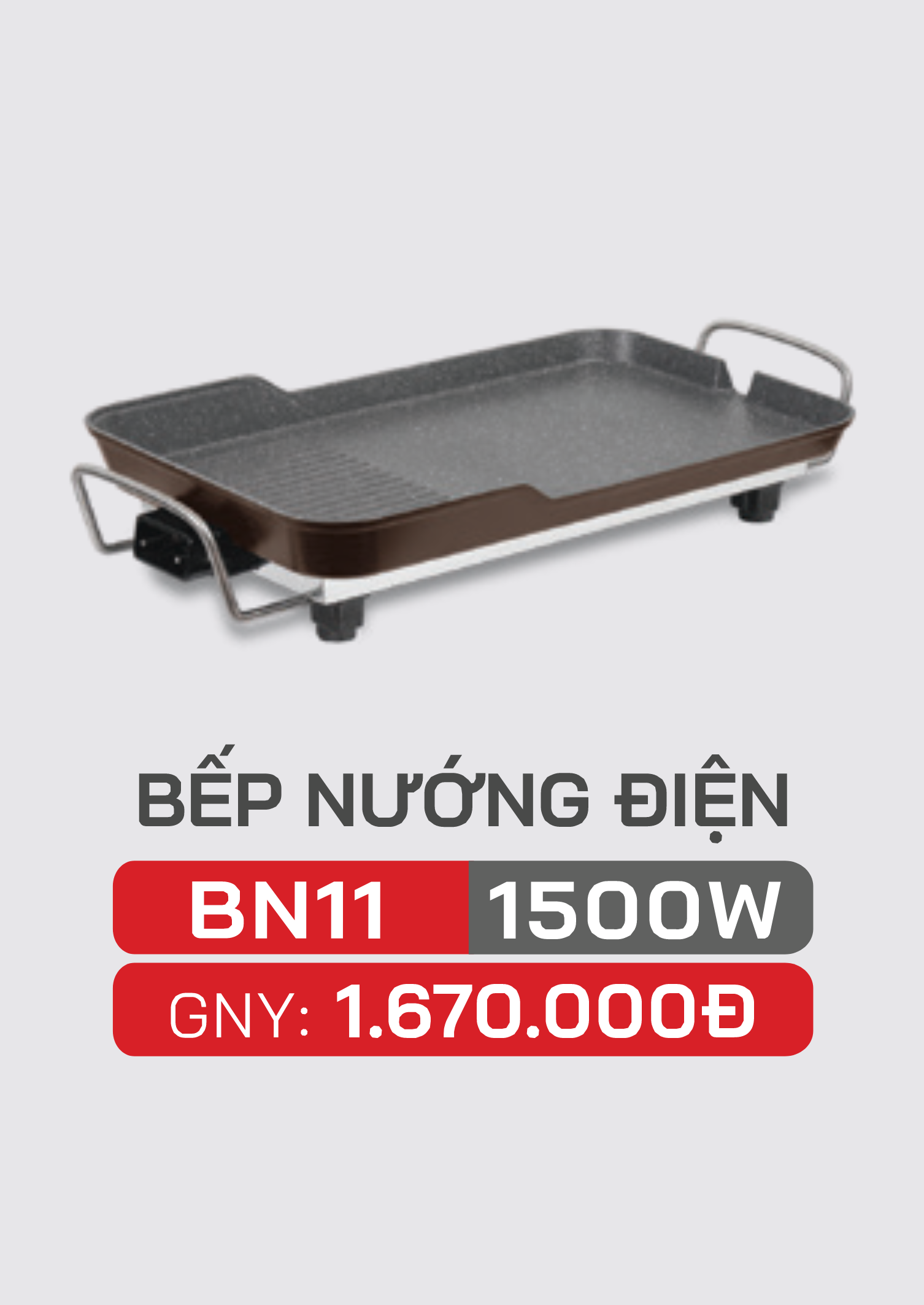Bếp nướng điện – BN11 – Siêu thị Bách Việt
