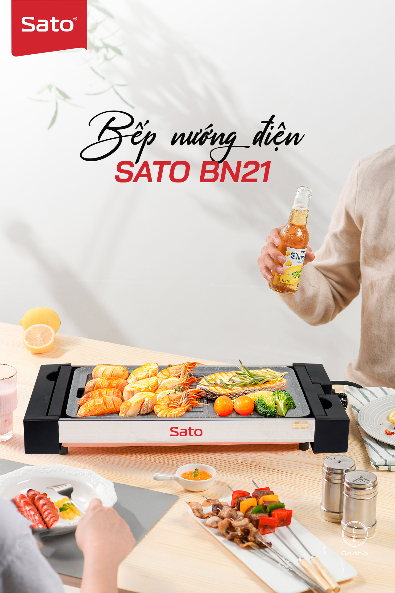 Bếp nướng điện – BN21 – Siêu thị Bách Việt